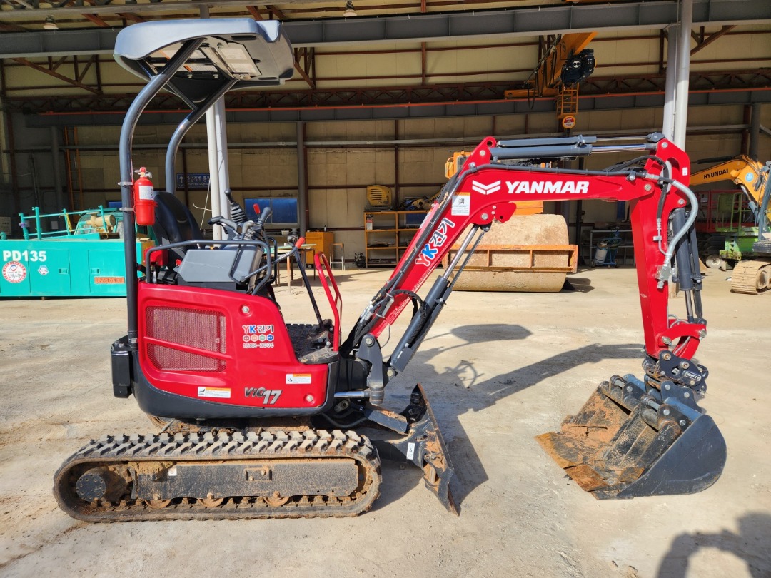 얀마 신차급 1.7톤 VIO17 2022년 20시간 3종 바가지 매매|전문가들