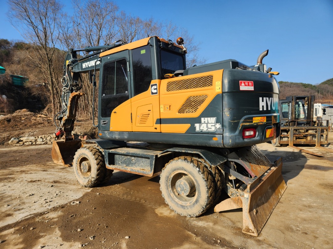 현대 06W 굴삭기 HW145+ 2021년 1700시간 코끼리 집게 회전 링크 매매|전문가들
