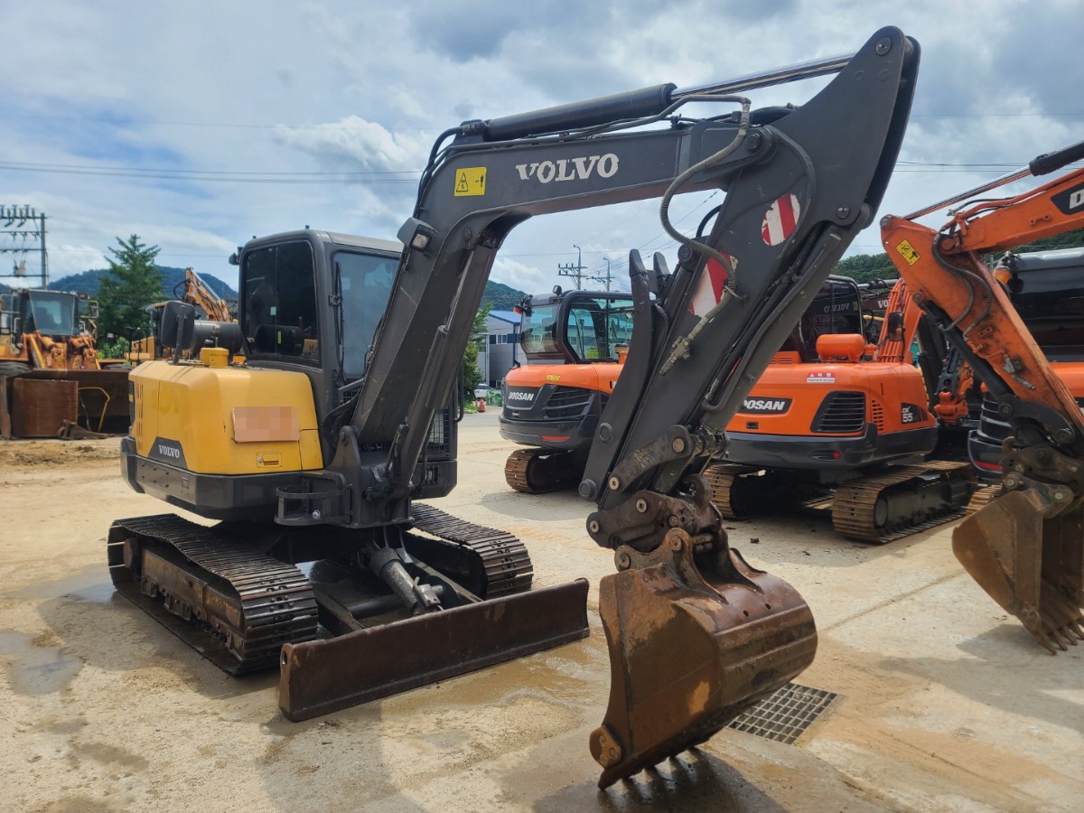 볼보 EC60E딱집,회전|전문가들