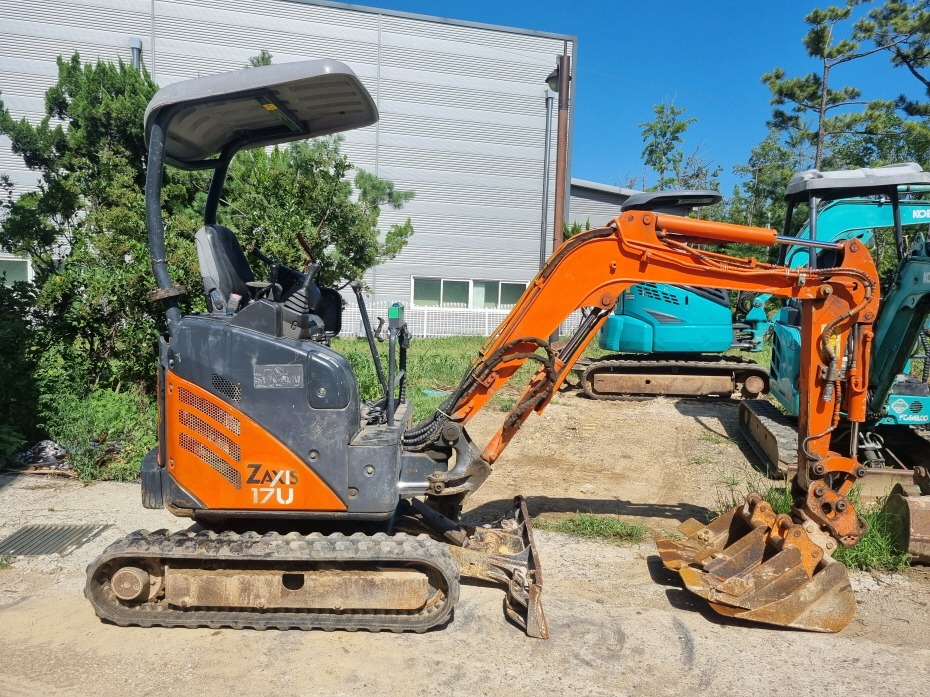 히타치 ZX17 버켓3종 2013년 상태 굿|전문가들